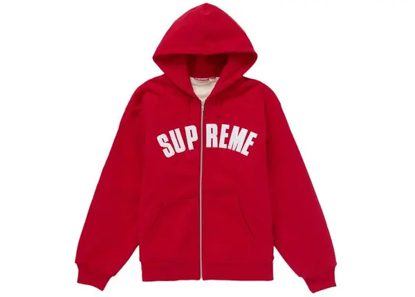 Supreme Arc Thermal Zip Up Hooded Sweatshirt