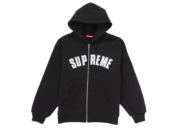 Supreme Arc Thermal Zip Up Hooded Sweatshirt