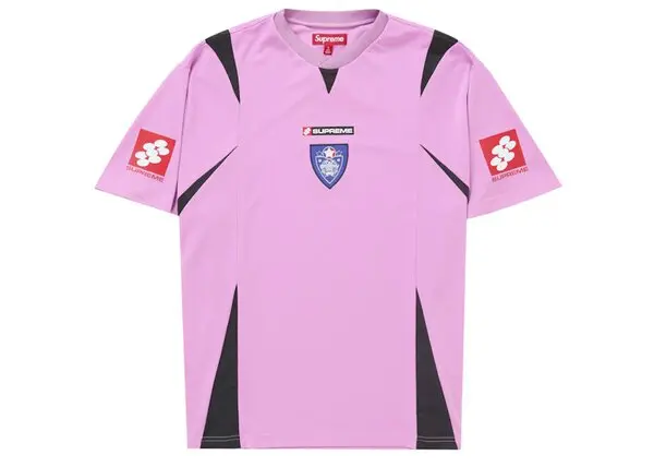 Supreme Crest Soccer Jersey - Pink
