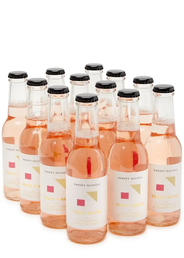 HARVEY NICHOLS Elderflower & Pomegranate Tonic Water Case X 200ml - 12