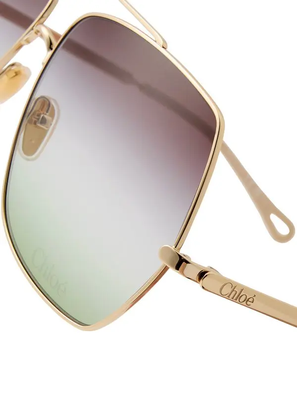 Chloé Aviator-style Sunglasses