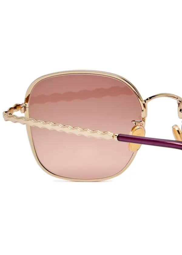 Chloé Oversized Square-frame Sunglasses
