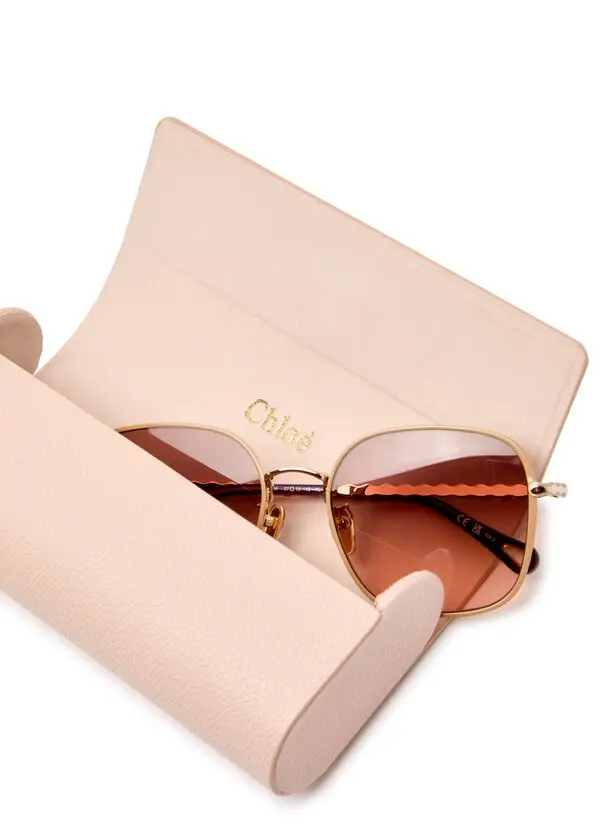 Chloé Oversized Square-frame Sunglasses