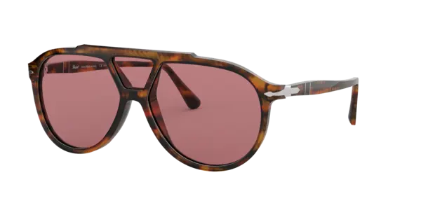 Persol Tortoise-black Acetate Frame Sunglasses - Violet
