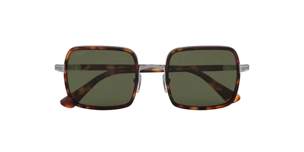 Persol Square Frame Sunglasses - Green Polarized