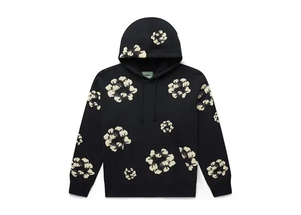 Denim Tears X Cpfm Cactus Tears Wreath Hoodie - Black | Editorialist