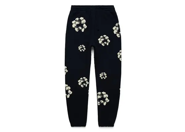 DENIM TEARS X Cpfm Cactus Tears Wreath Sweatpants - Black