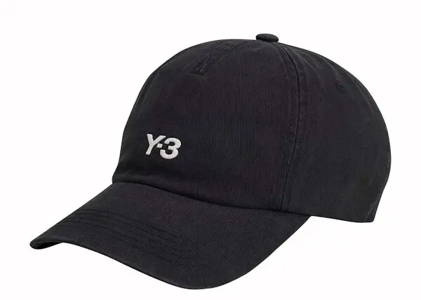 Y3 Dad Cap - Black