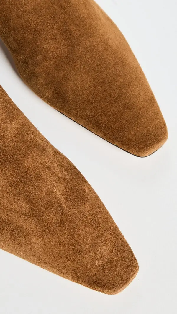 Staud Wally Flat Boots - Tan