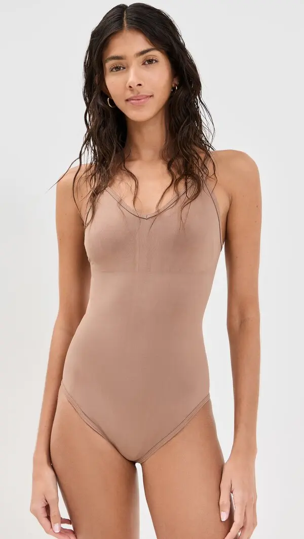 Spanx Sculpt Seamless Power Thong Bodysuit