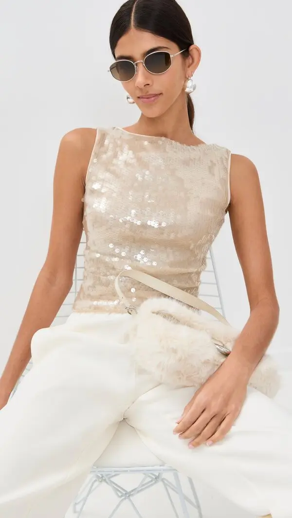 Staud Eton Sleeveless Top