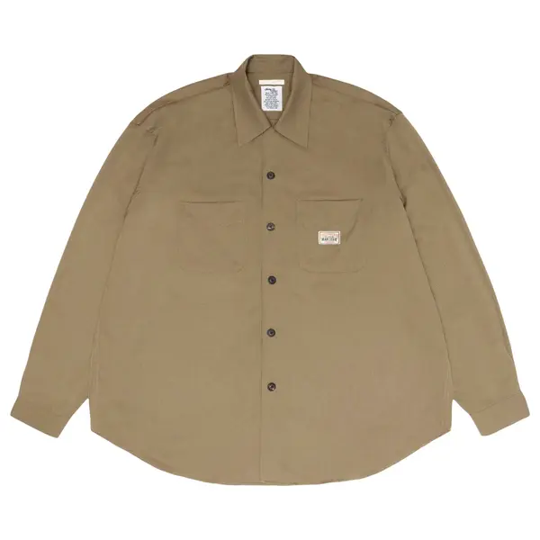 StÜssy X Our Legacy Work Shop Rocco Shirt - Tan