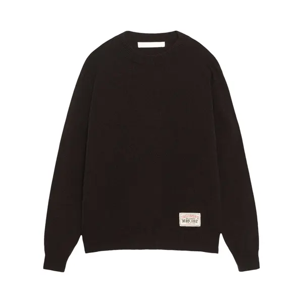 StÜssy X Our Legacy Work Shop Knitted Roundneck Sweater - Brown