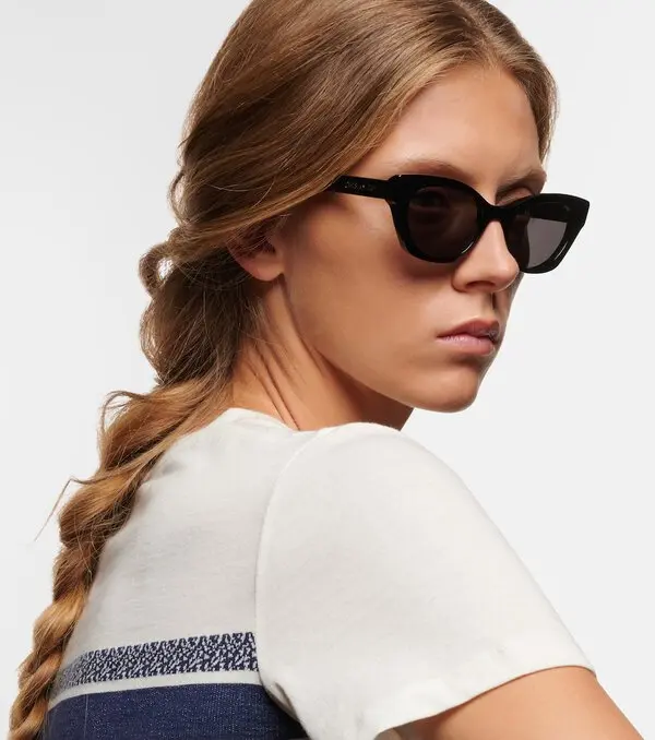 Dior Diormidnight B2i Cat-eye Sunglasses - Black