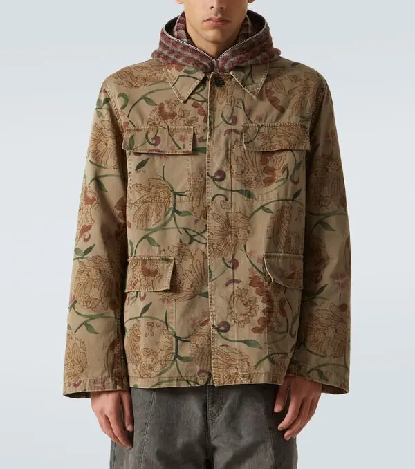 Our Legacy Uniform Floral Field Jacket