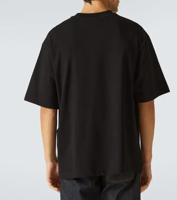 Gucci Logo Cotton Jersey T-shirt - Black