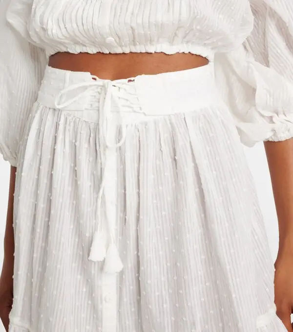Poupette St Barth Tiered Maxi Skirt