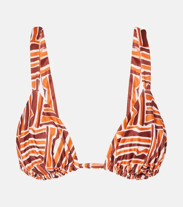 Faithfull The Brand Printed Bikini Top - Multicoloured