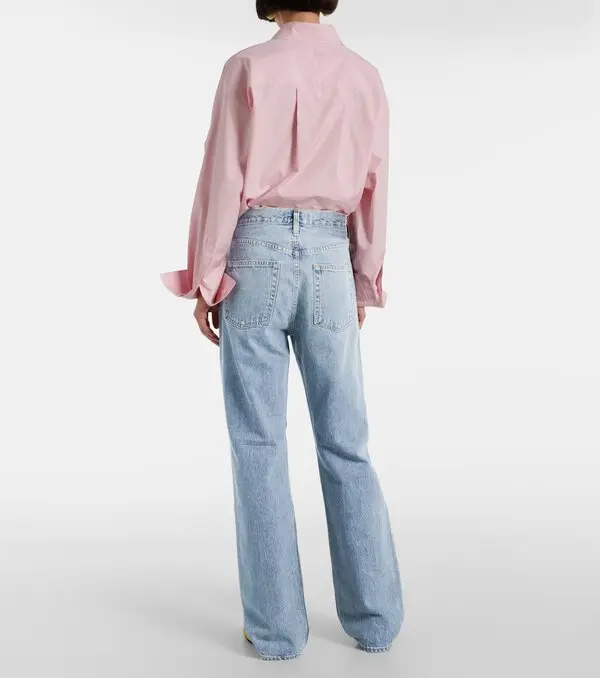 AGOLDE Kelly High-rise Straight Jeans - Blue