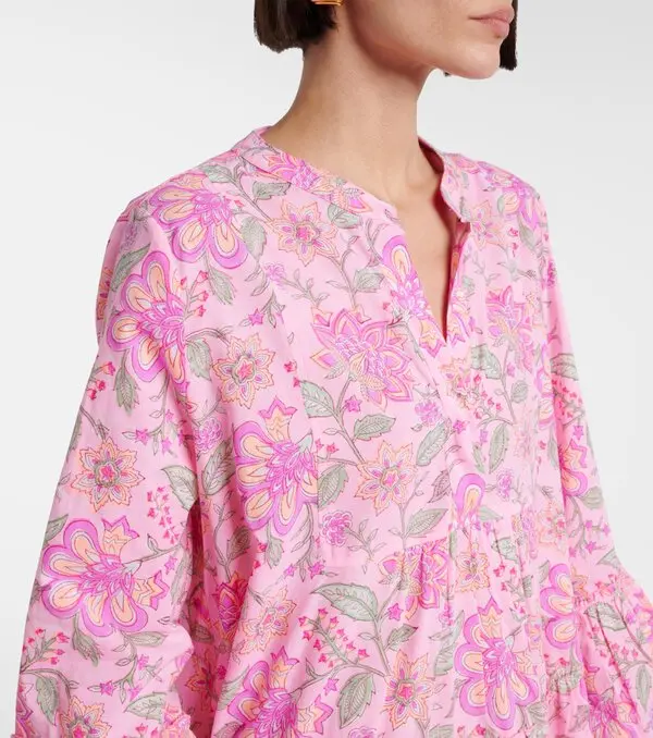 JULIET DUNN Printed Mini Dress - Pink