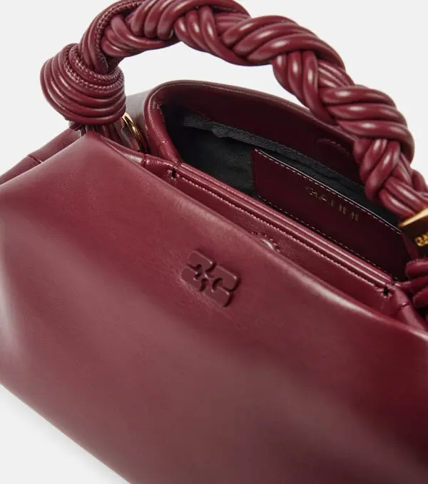 GANNI Leather Top-handle Bag