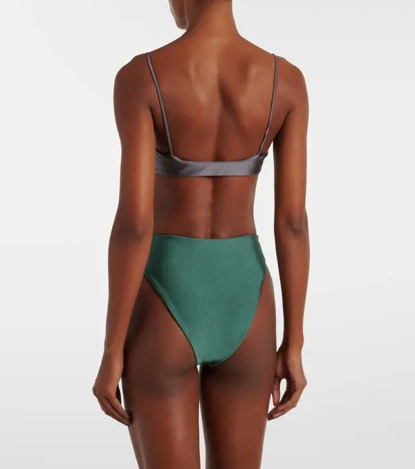 Jade Swim Incline Bikini Bottom - Green