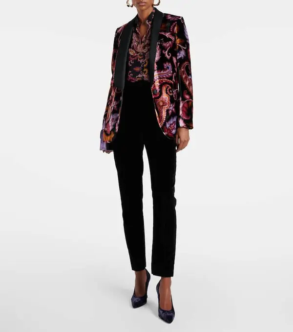 Etro Paisley Print Silk Shirt