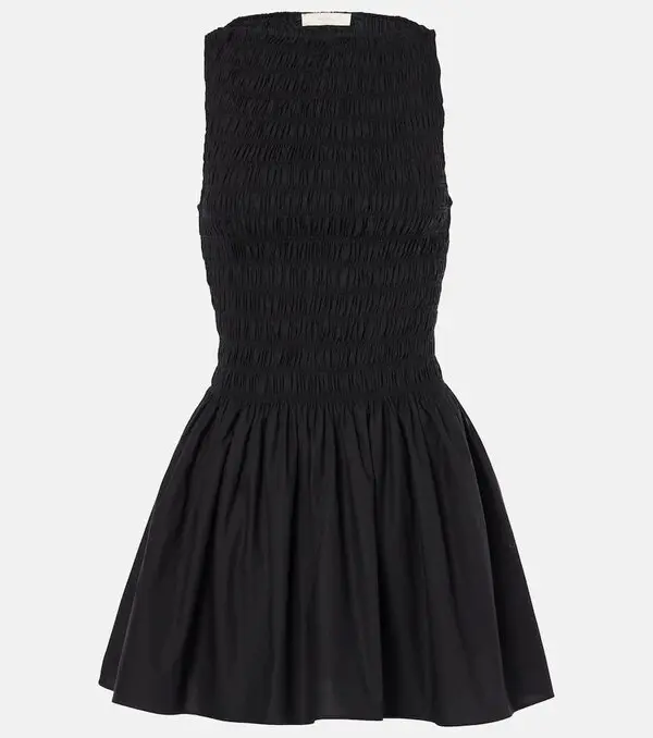 green emerald velvet dress Noa Mini Dress Vintage Navy main image 0