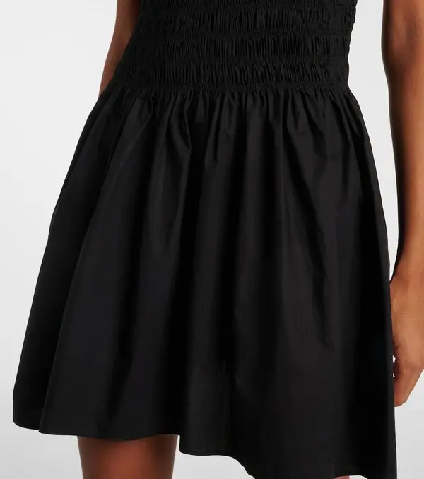 Faithfull The Brand Noa Mini Dress - Black | Editorialist