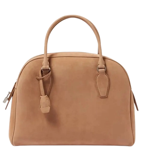 THE ROW India 12.00 Suede Tote Bag - Brown