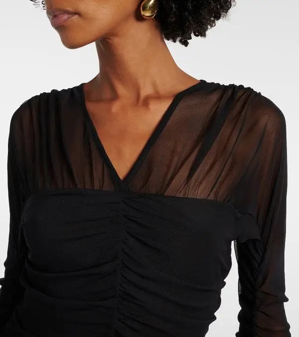 Diane Von Furstenberg Eli Mesh Top
