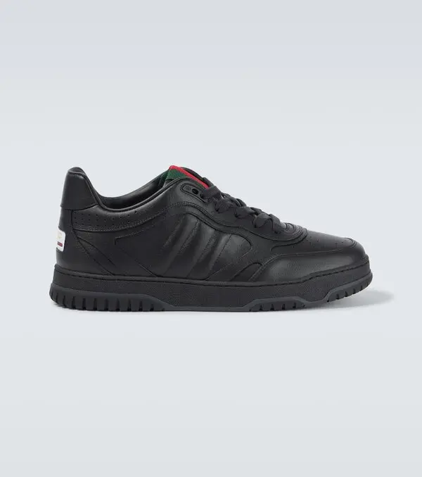 Gucci Re-web Leather Sneakers
