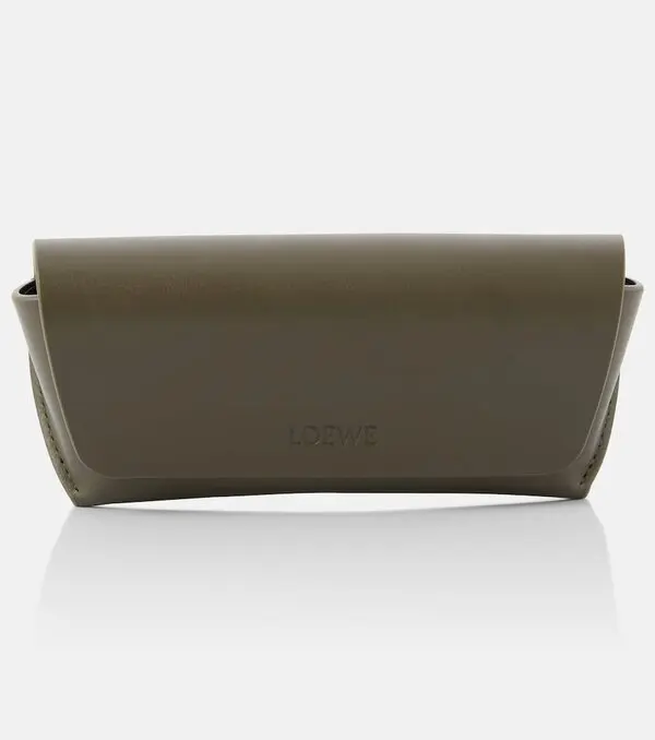 Loewe Anagram Square Glasses - Silver