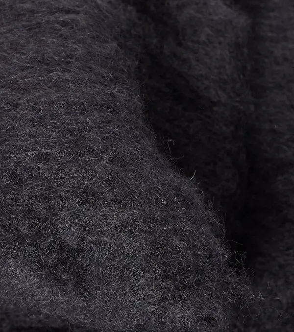 Loewe Anagram Mohair And Wool-blend Scarf
