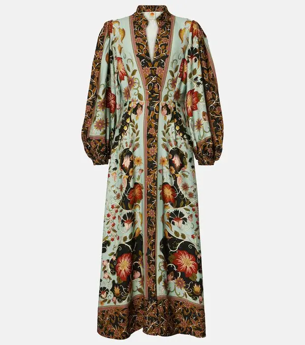 Farm Rio Floral Maxi Dress