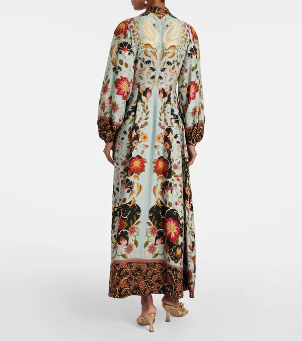 Farm Rio Floral Maxi Dress