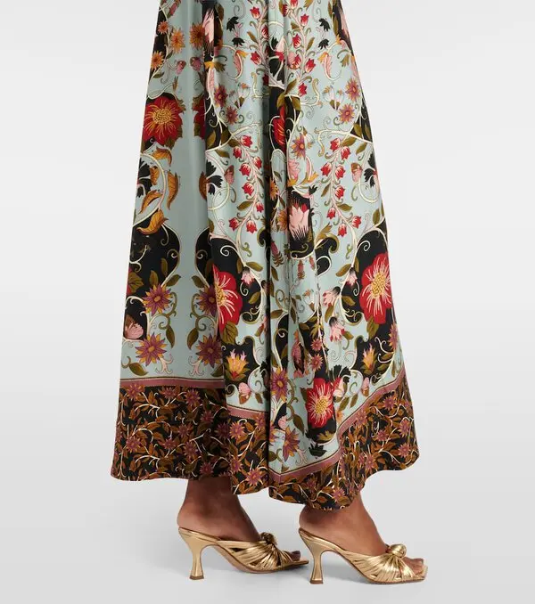 Farm Rio Floral Maxi Dress