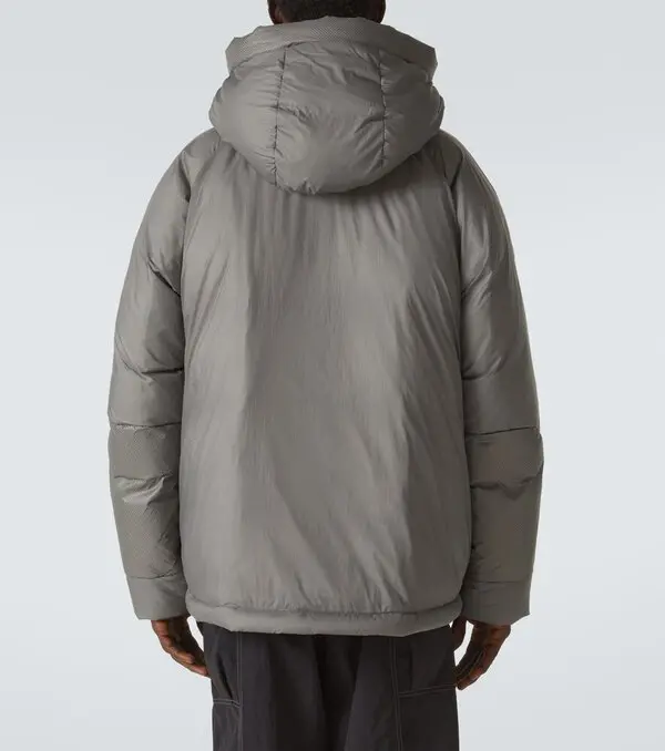 AND WANDER Logo Puffer Jacket