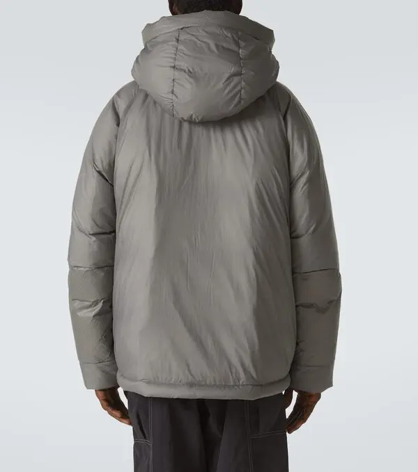 AND WANDER Logo Puffer Jacket