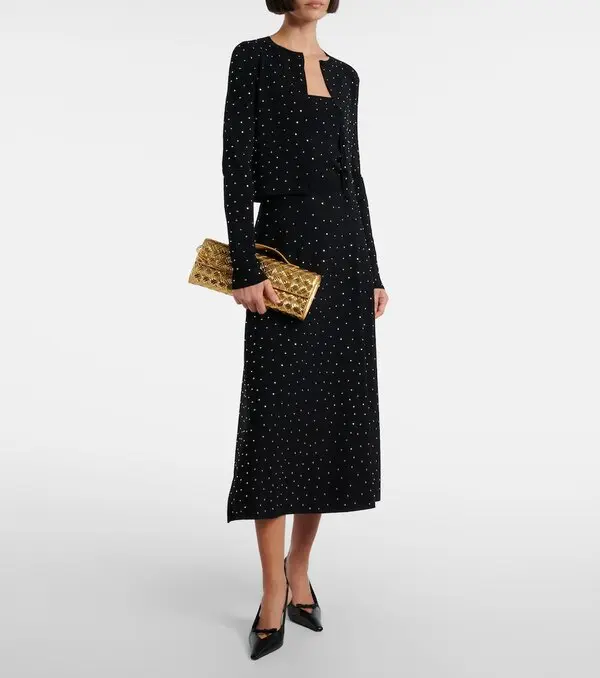 Altuzarra Embellished Midi Skirt