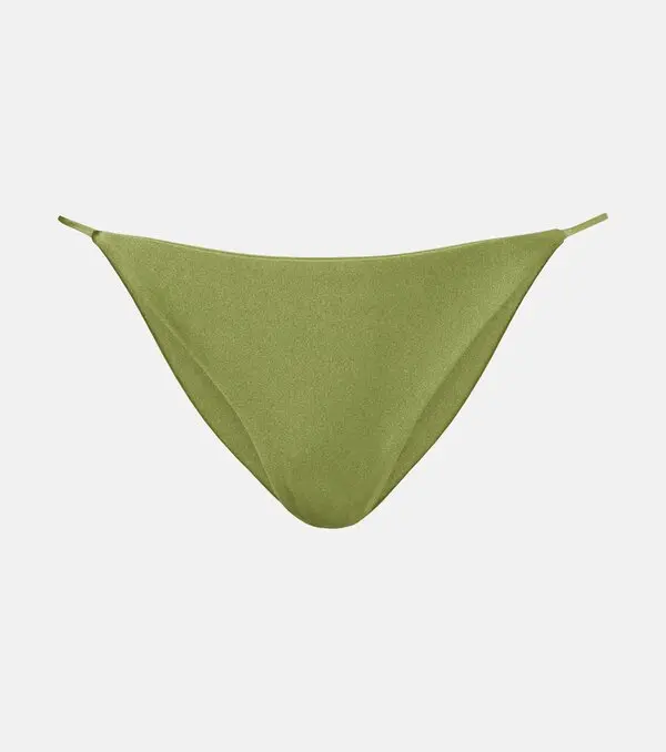 Jade Swim Bare Minimum Bikini Bottoms - Green