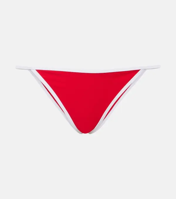 Jade Swim Bare Minimum Bikini Bottoms - Red