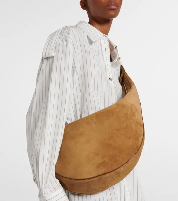 Khaite Augustina Shoulder Bag - Brown