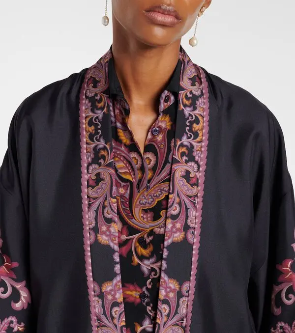 Etro Paisley Silk Jacket - Multicoloured