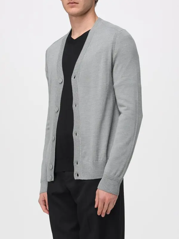 BOSS Cardigan Sweater - Silver