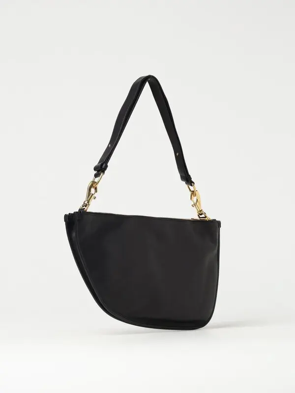 Burberry Leather Shoulder Bag - Black