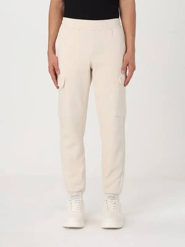 EA7 Straight Leg Pants - Yellow Cream