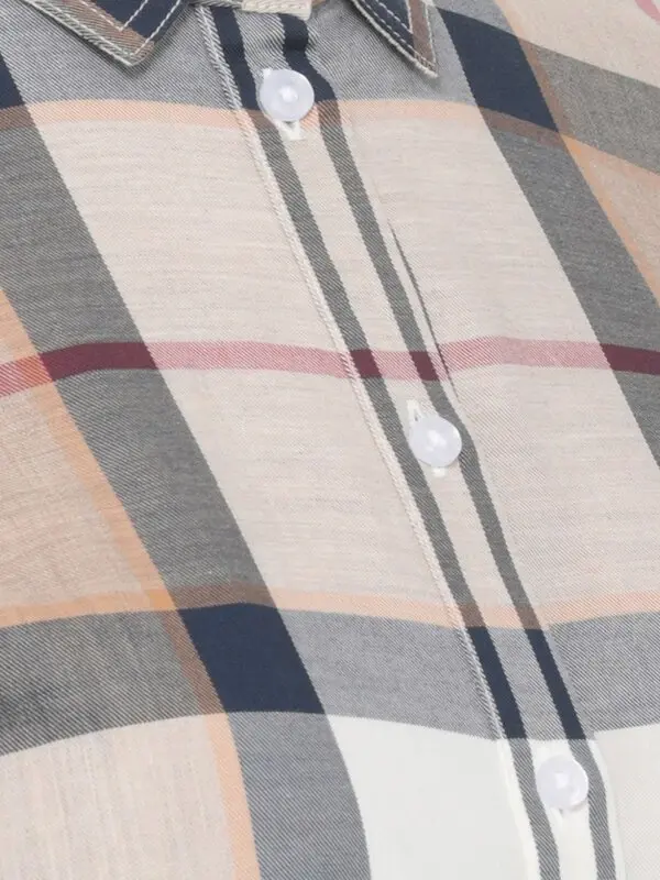 Barbour Checked Cotton Long-sleeve Shirt - Multicolor