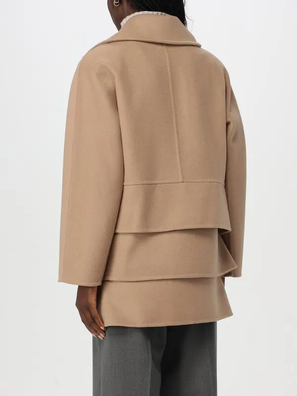 Max Mara Double Breasted Coat - Beige