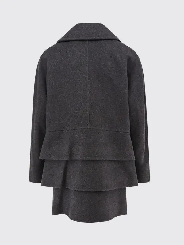 Max Mara Double Breasted Coat - Grey